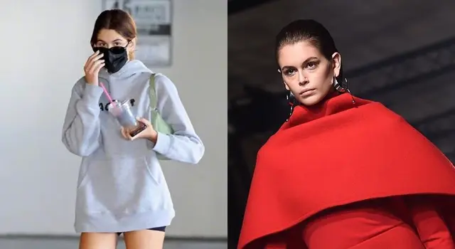 The 19-year-old supermodel went out privately and was secretly ...