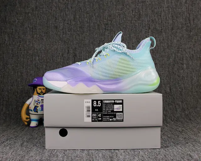 Anta KT6 low-cut version "blue-purple" color is on sale! Outstanding ...