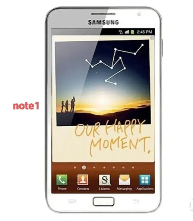 Samsung GALAXY Note1 to Note20 "industrial variation" which design do ...