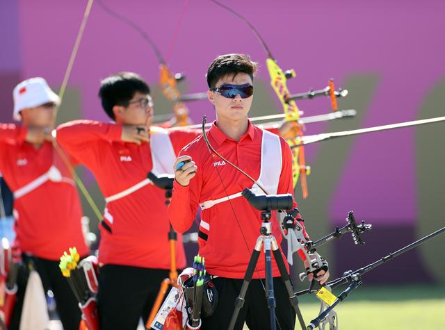 Tokyo Olympics | Chinese archery team based on fighting in the heat ...