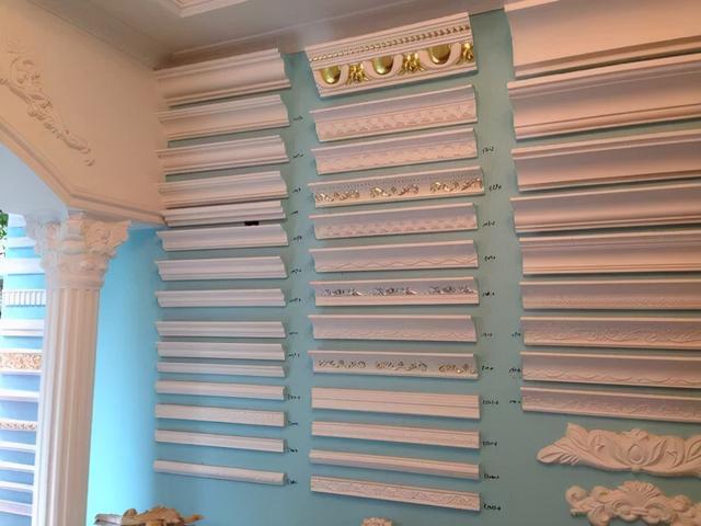 The new house uses PU line for the ceiling instead of plaster line, PU ...